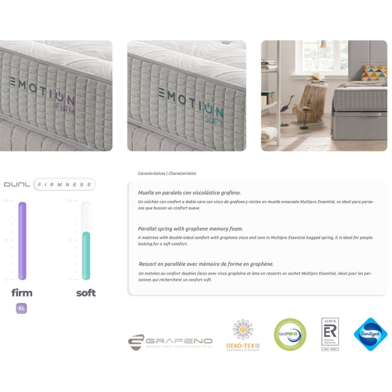 Colchón Emotion Essenzia - Muebles Polque.com. Tienda de Muebles en ...